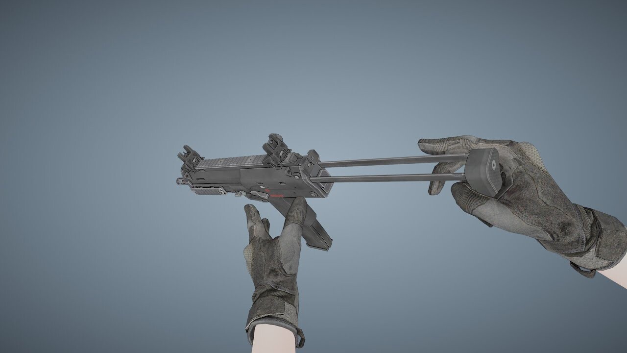 ArtStation - MP-7 - reload animation