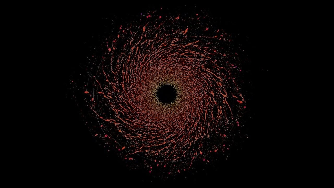 ArtStation - Supermassive Black Hole Accretion Disk | SpaceSim