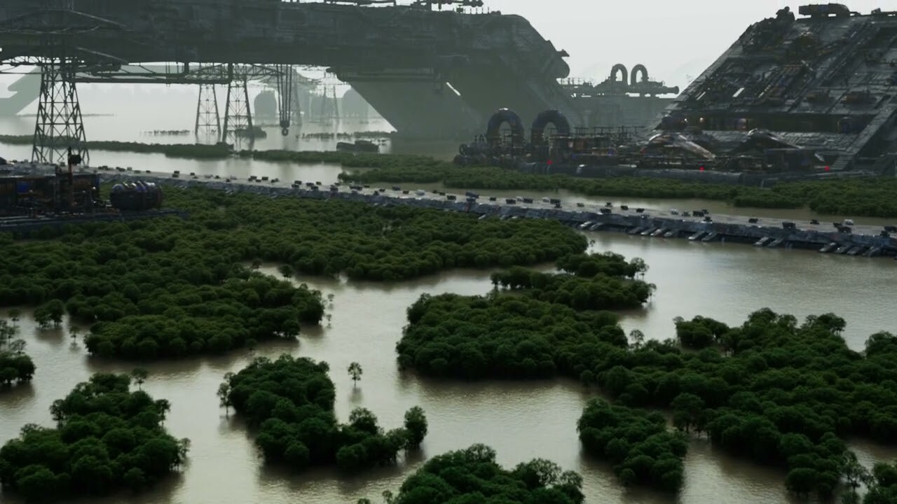 ArtStation - Space swamp