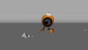 ArtStation - Blip vs Laser (mechanics shot)