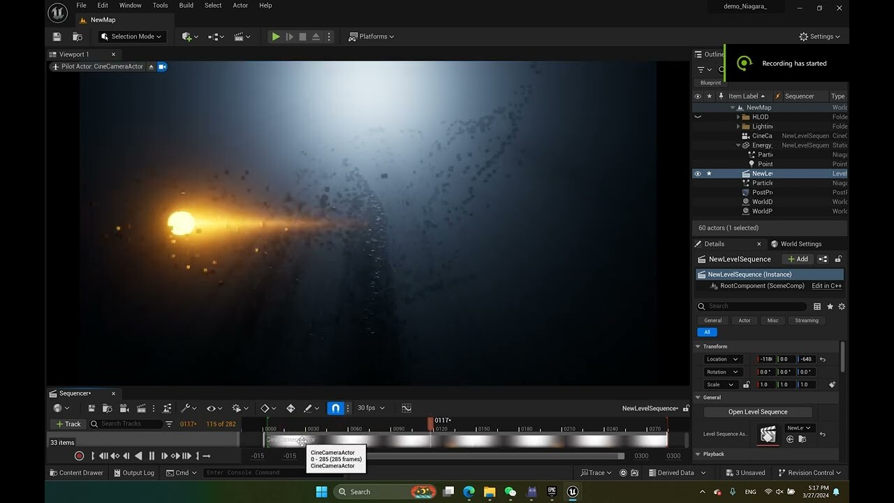 ArtStation - Unreal particle system