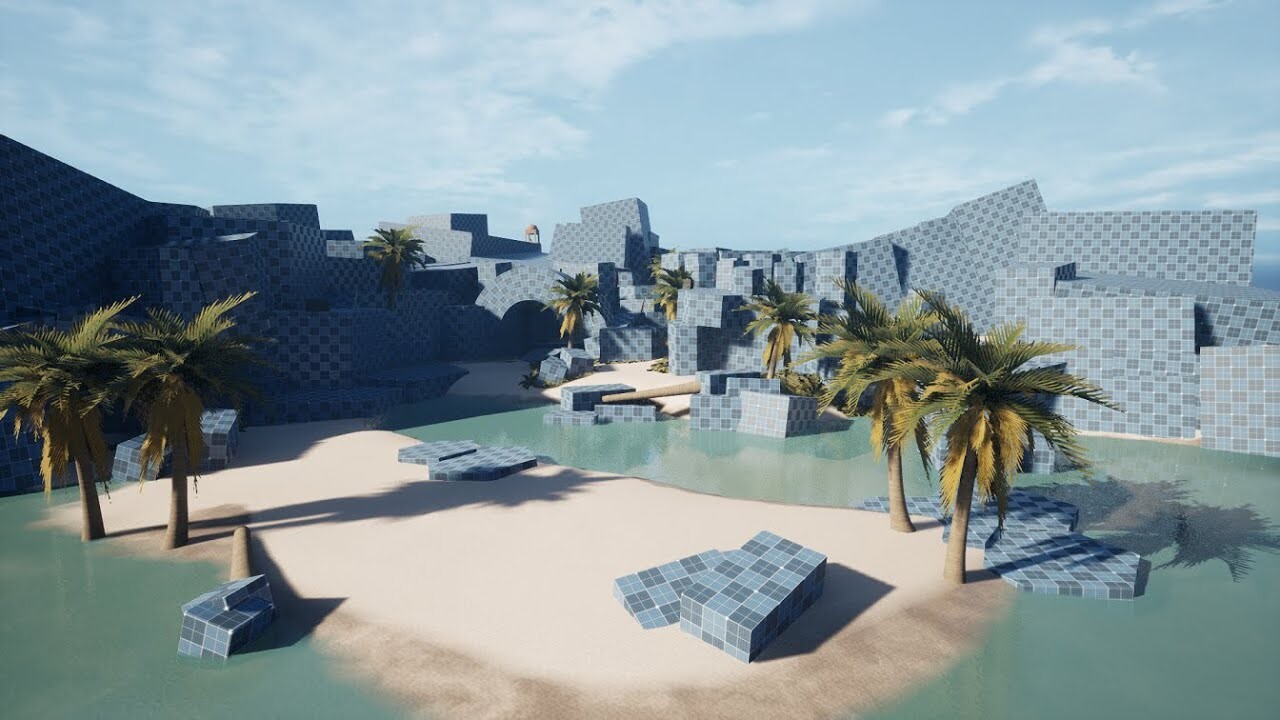 ArtStation - Beach Blockout