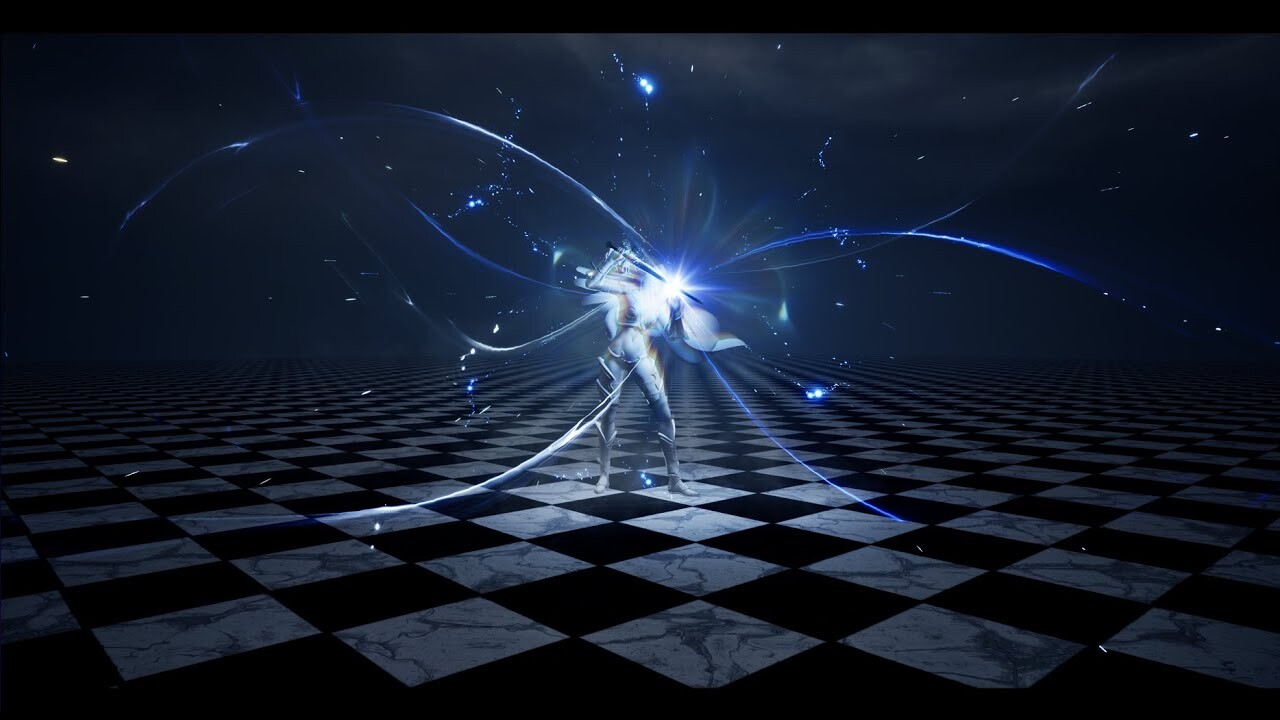 ArtStation - Real Time VFX-Sword Attack Combo