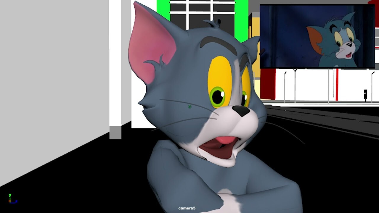 ArtStation - Tom and Jerry Layout