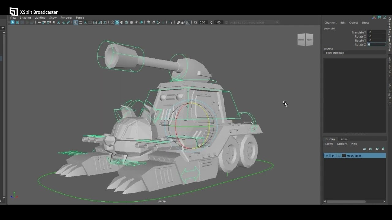 ArtStation - Cat Tank Rig