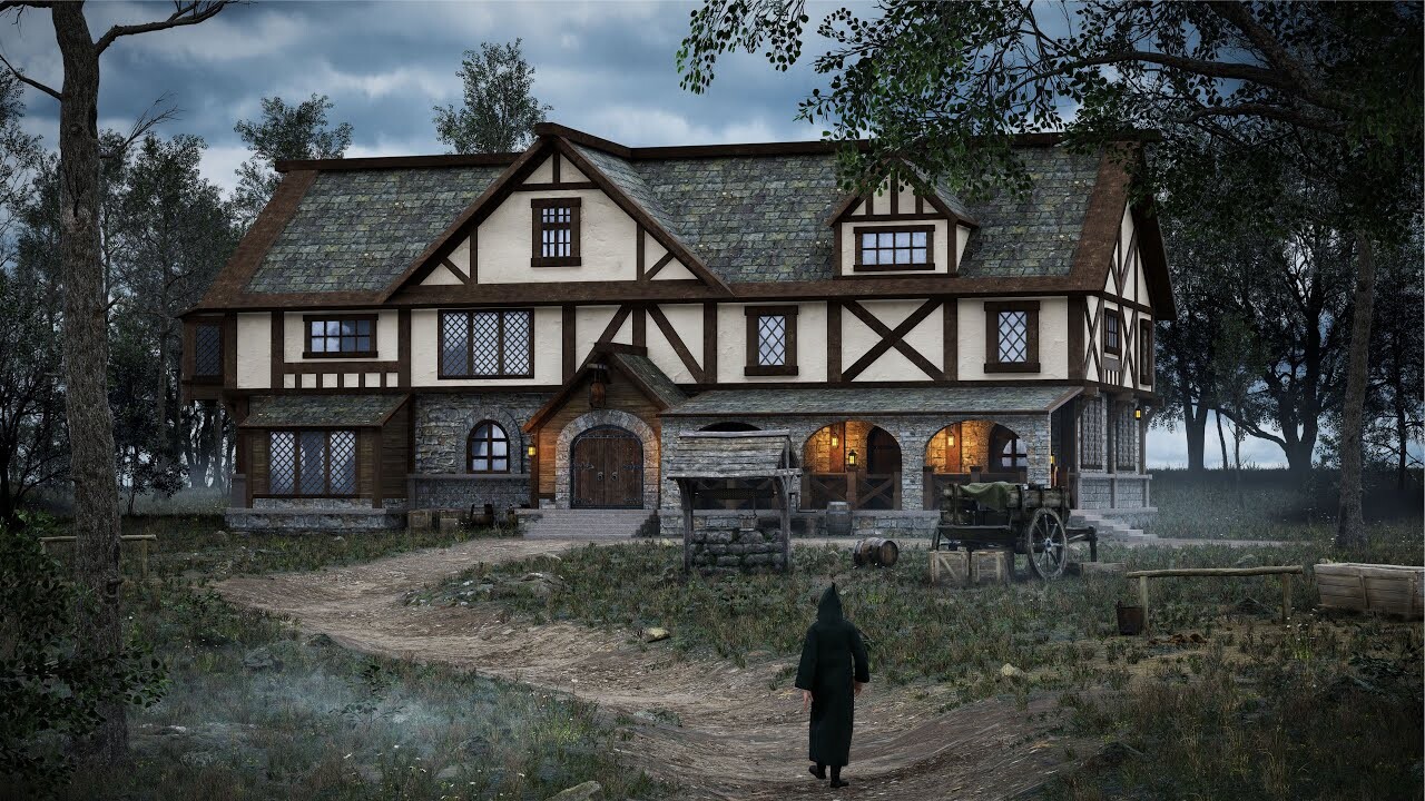 ArtStation - The Hallow Lantern Inn