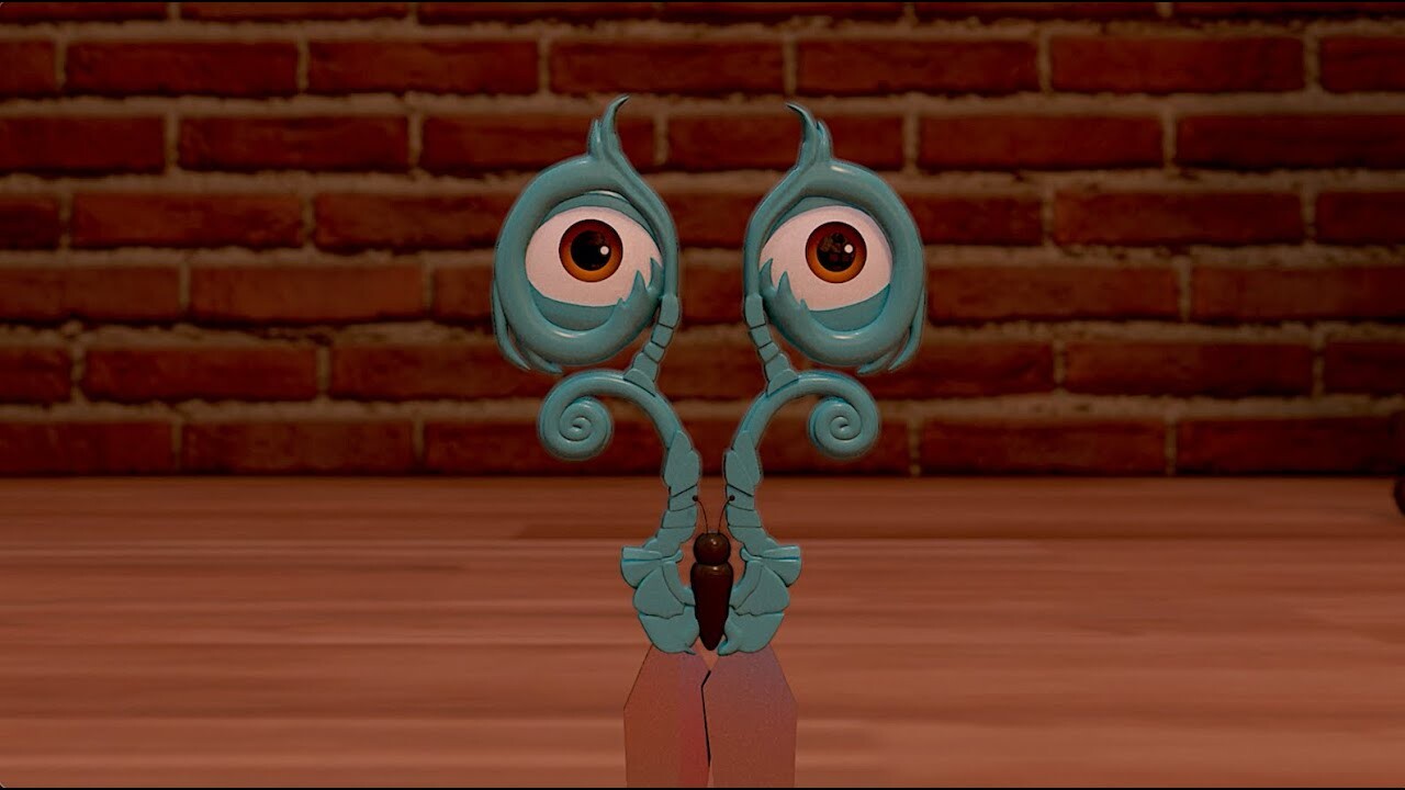 ArtStation - Chrysalide de papier _ Esra Nice _ animation 3D année 1