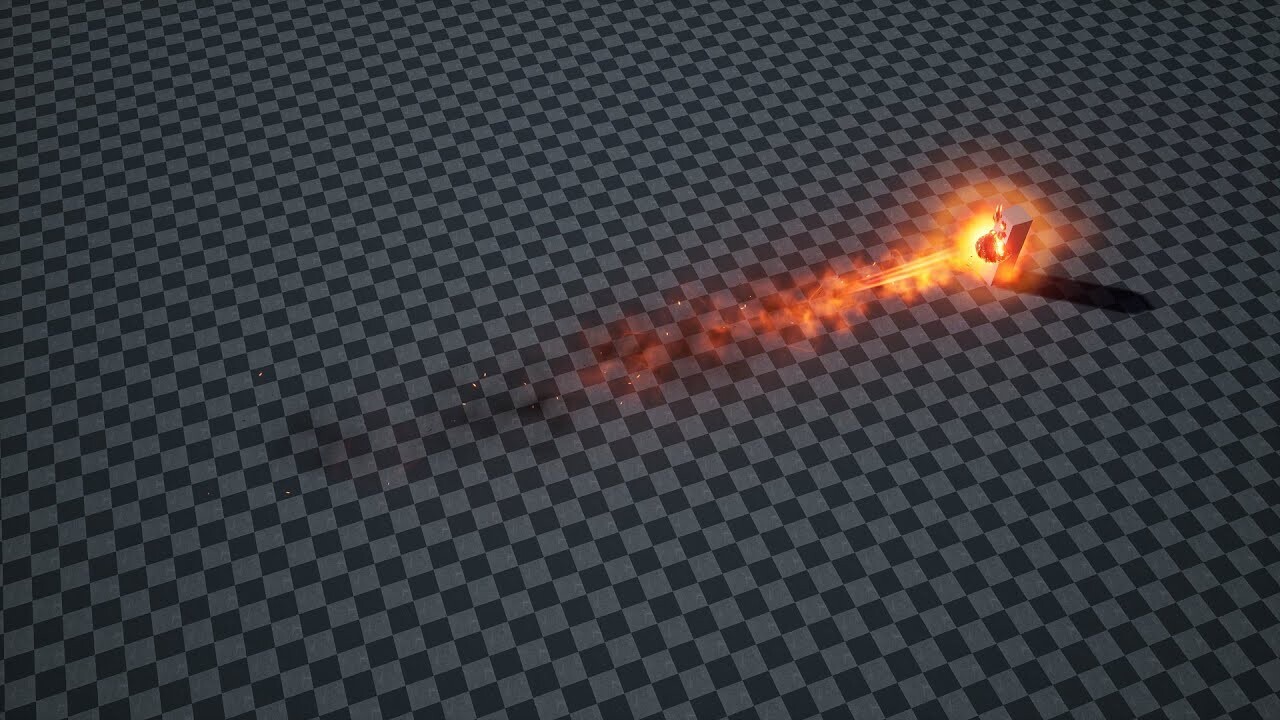 ArtStation - UE4 | Fire Element VFX Pack - Fire Ball [4K]