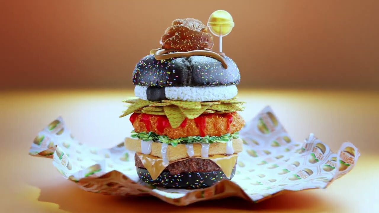 ArtStation - Custom Burger