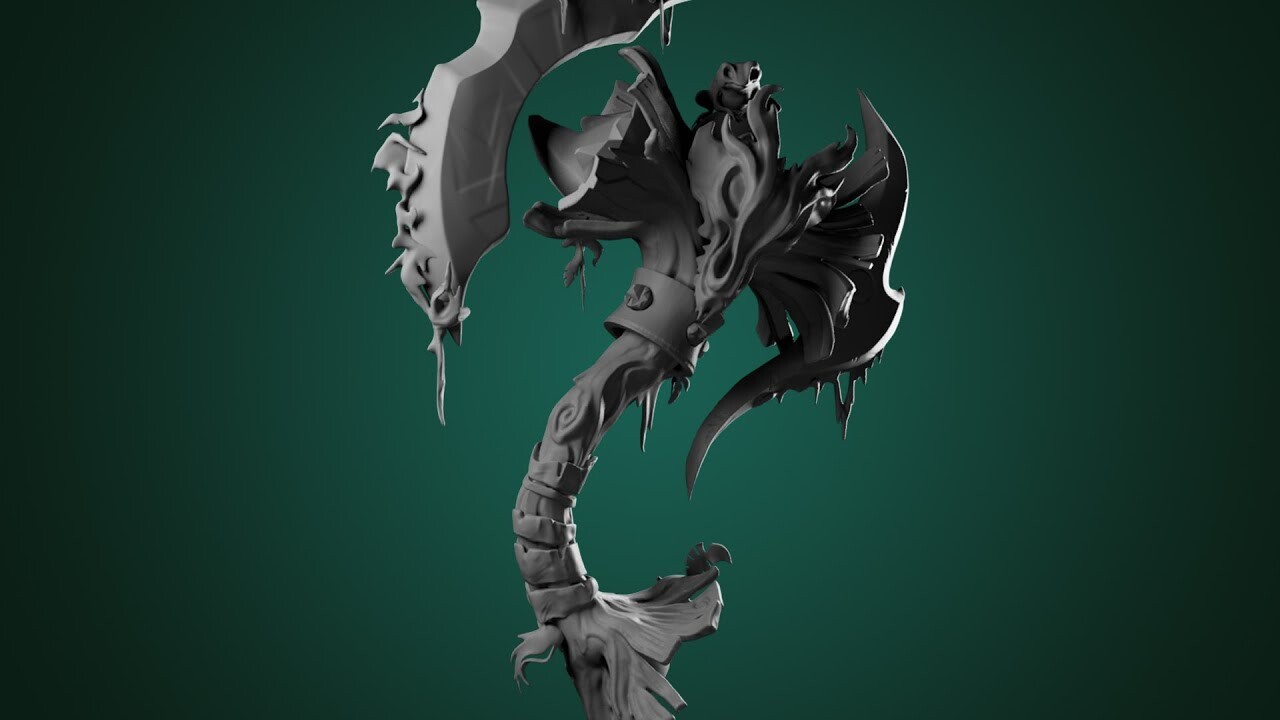 ArtStation - Stylized Weapon