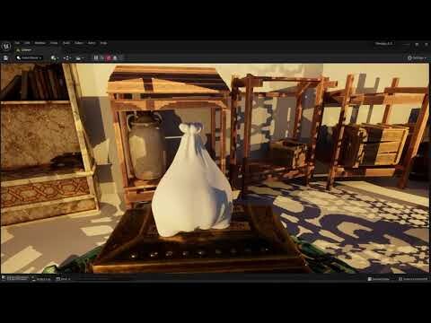 ArtStation - Bouncing bag rig in fantasy environment