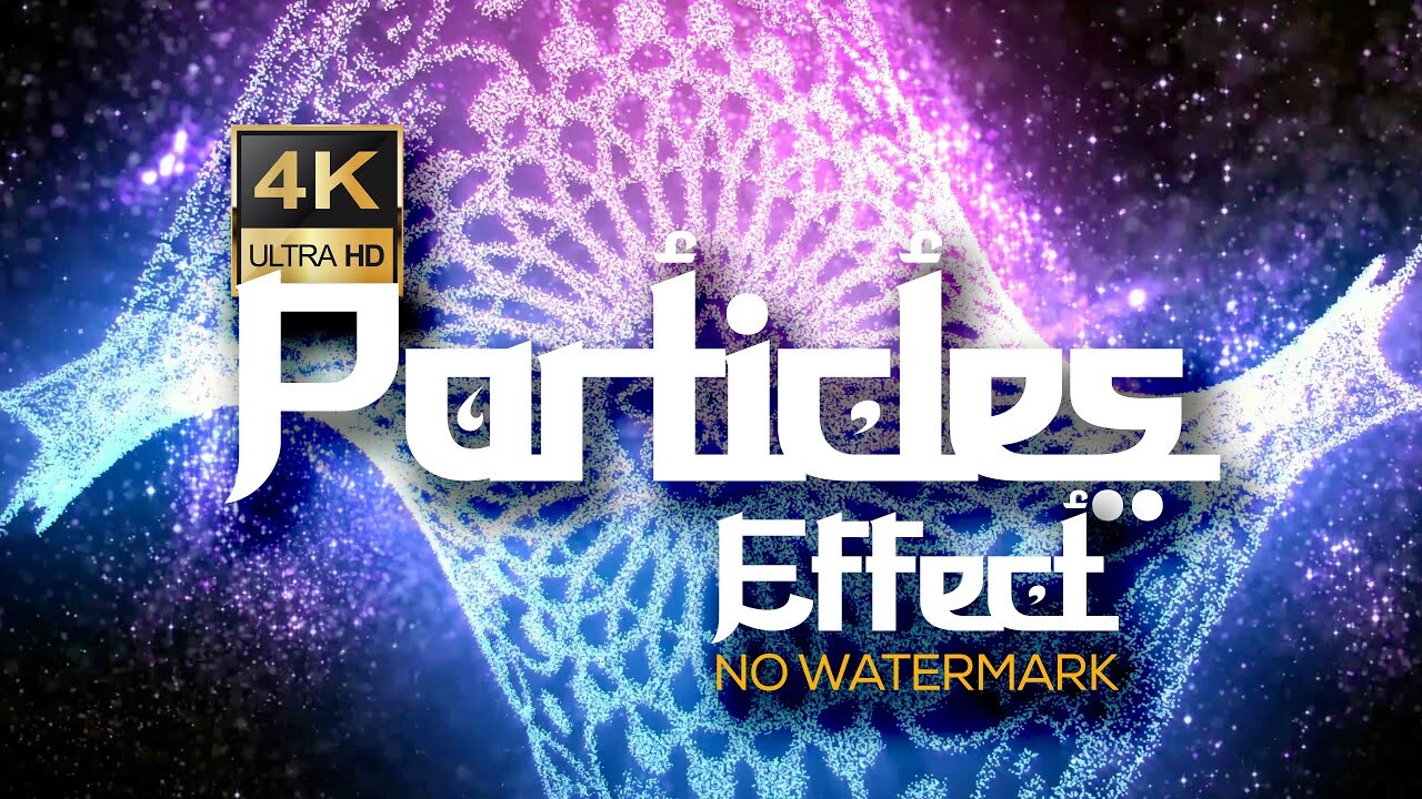 ArtStation - VJ LOOP - PARTICLES EFFECT - MOTION DESIGN