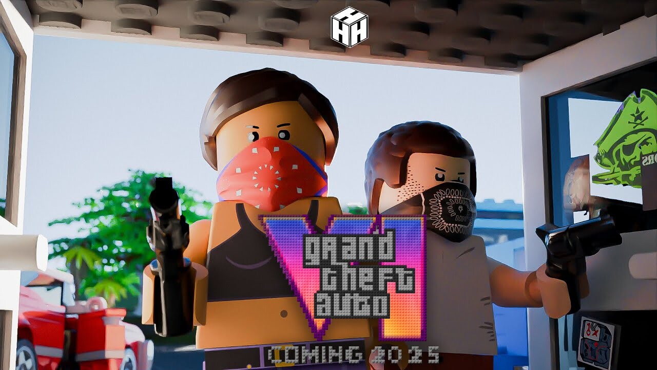 ArtStation - Lego GTA VI trailer