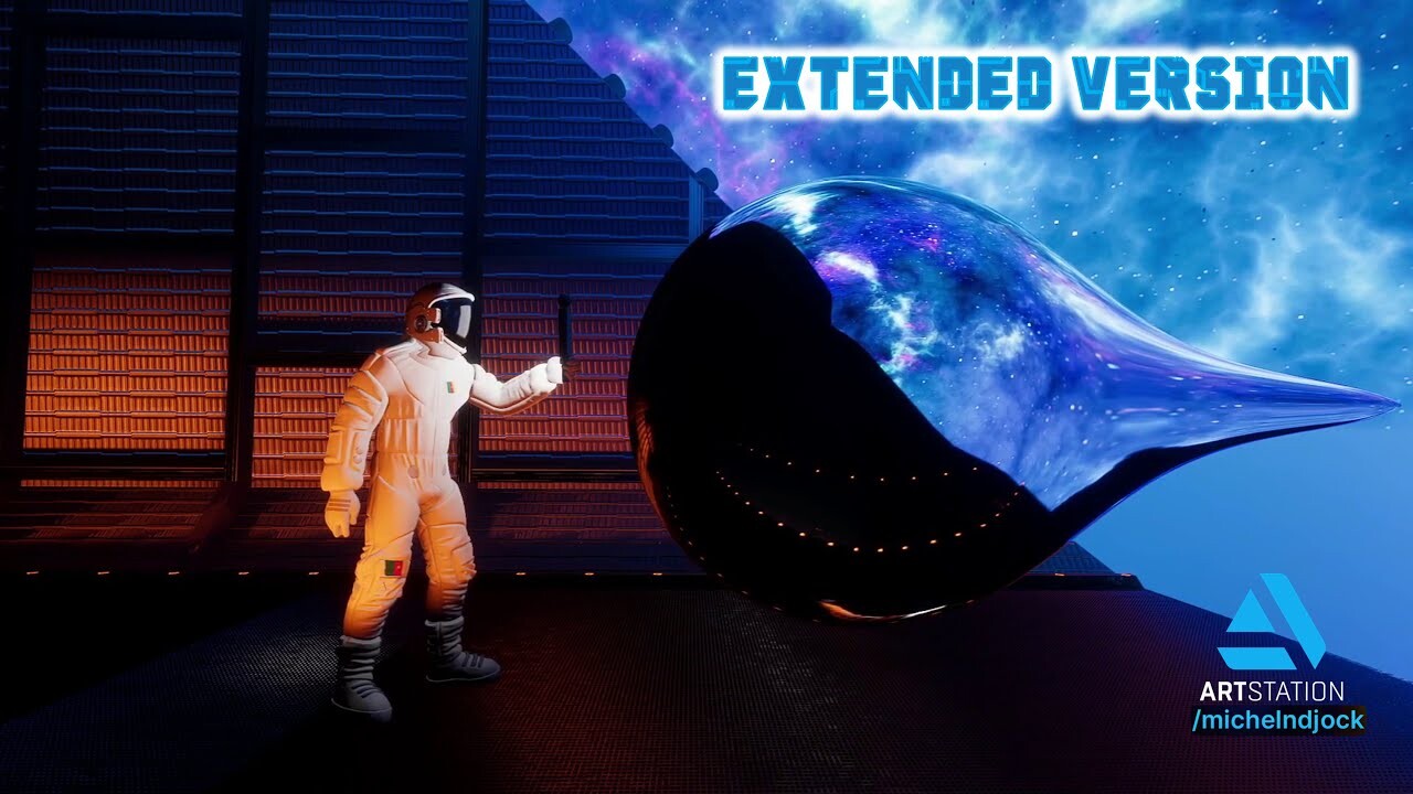 ArtStation - Captured Droplet - Extended Version (Three Body Problem ...