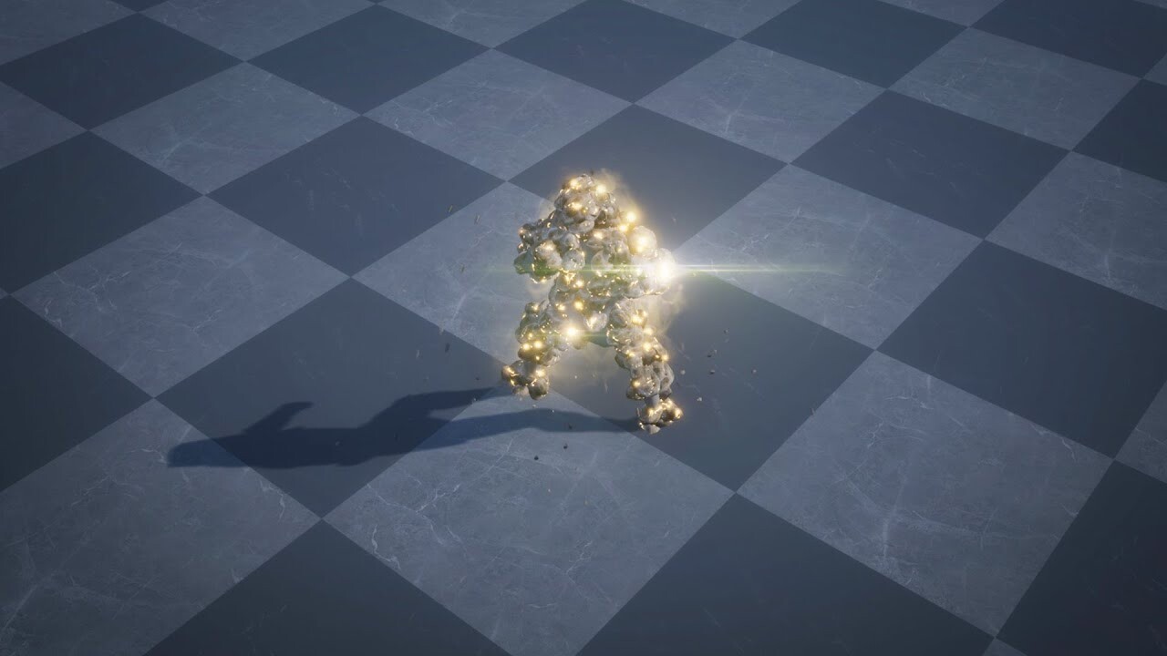 ArtStation - UE4 | Earth Element - Rock Armor "VFX"