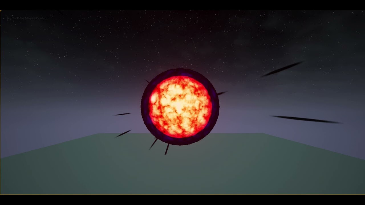 ArtStation - Tailed Beast Bomb (Naruto) Niagara VFX Unreal Engine