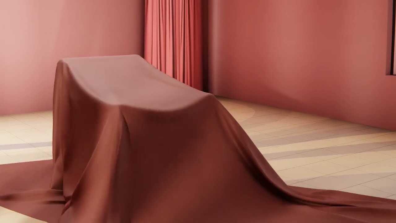 Riasat Safin - Layer on Chair (Cloth Simulation)