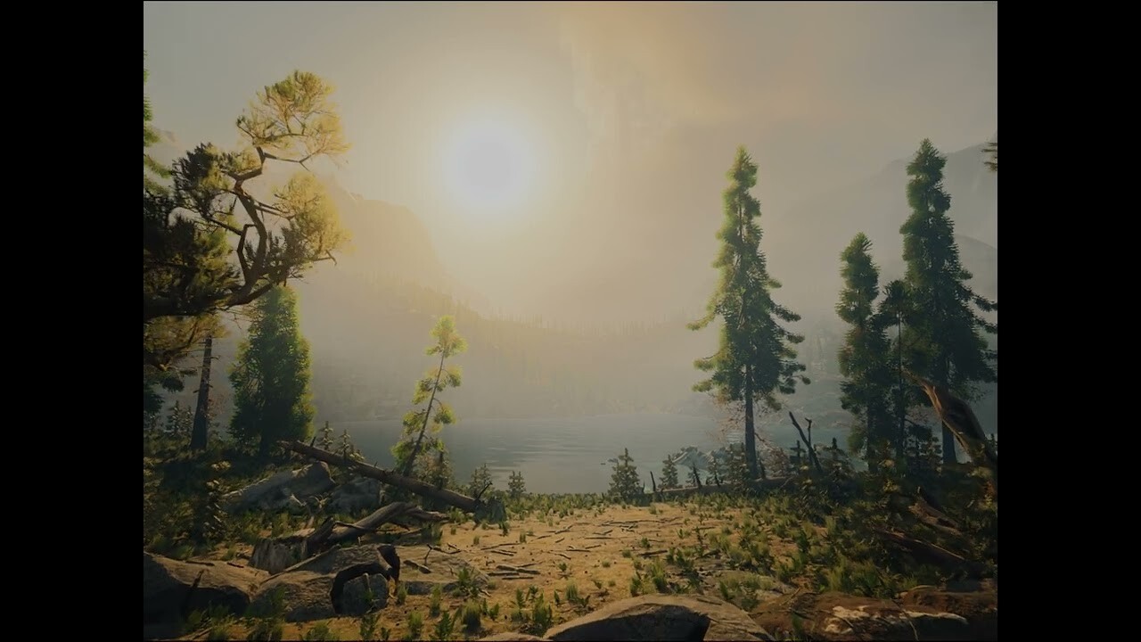 ArtStation - Misty Lake Unreal Engine 5