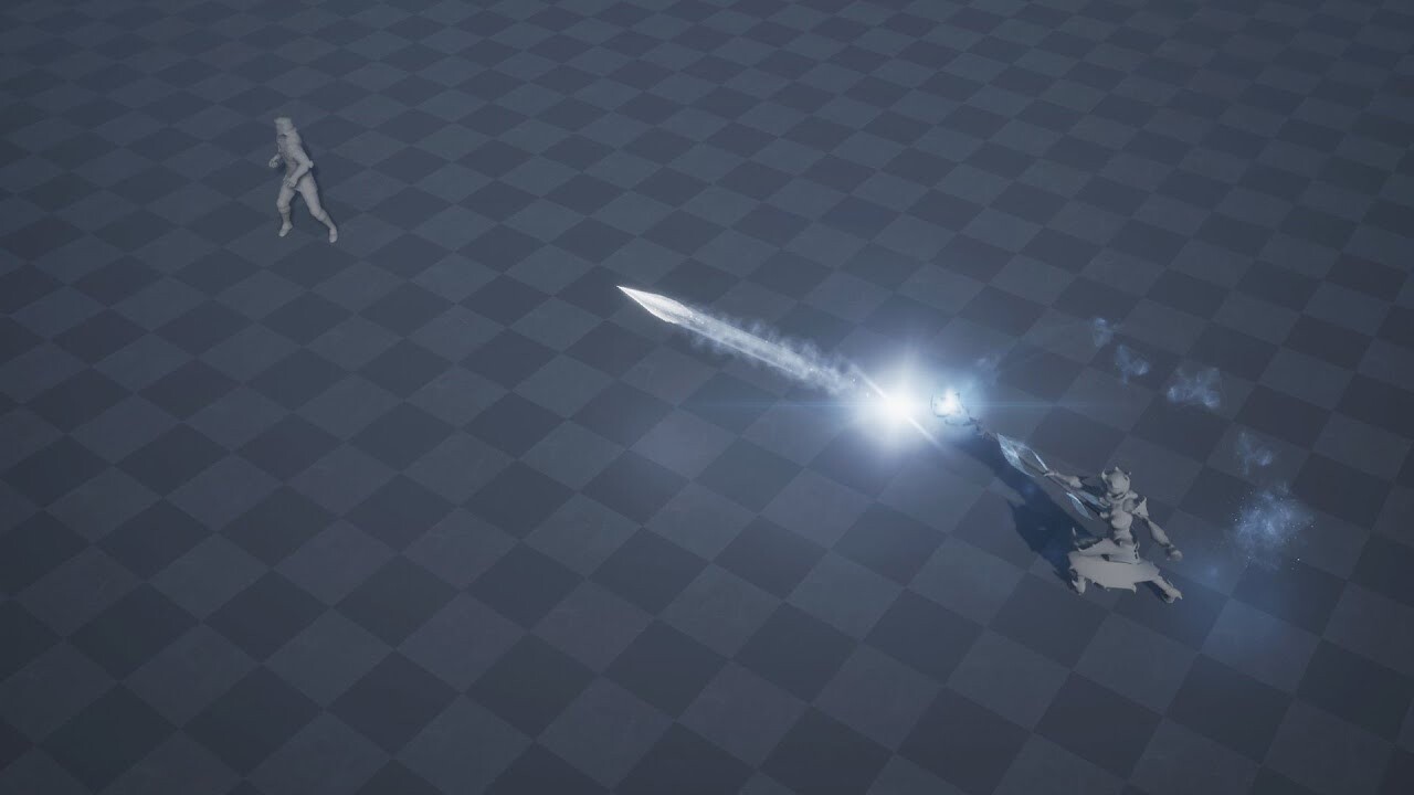 Uğur ÖZER - UE | Ice Element - Basic Attack "VFX" [4K]