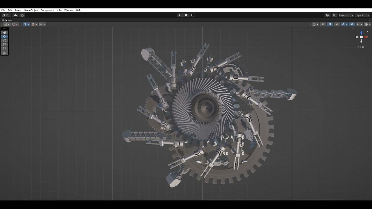 ArtStation - Unity Mechanical dynamics test