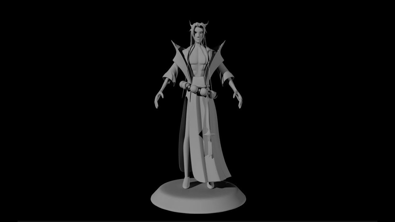 ArtStation - 3D Asset Display - Character League of Legends (Yone)