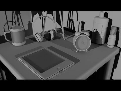 ArtStation - 3D Environment Modeling - My Room
