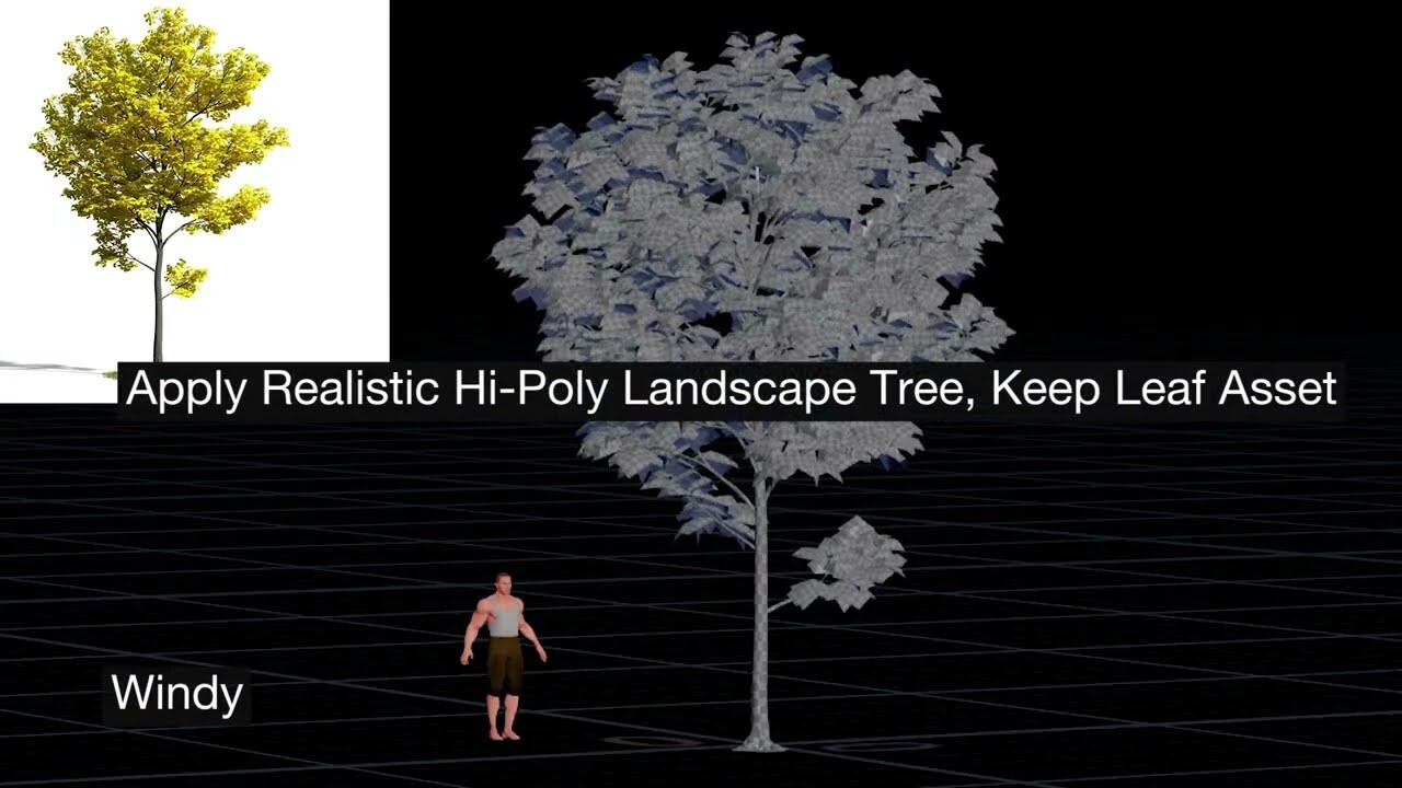 ArtStation - Dynamic Rigid Body Tree Simulation