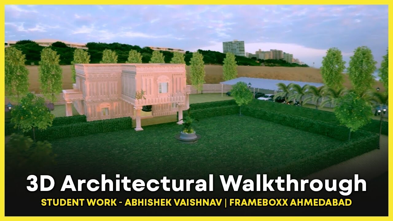 ArtStation - 3D Architectural Walkthrough | Abhishek Vaishnav