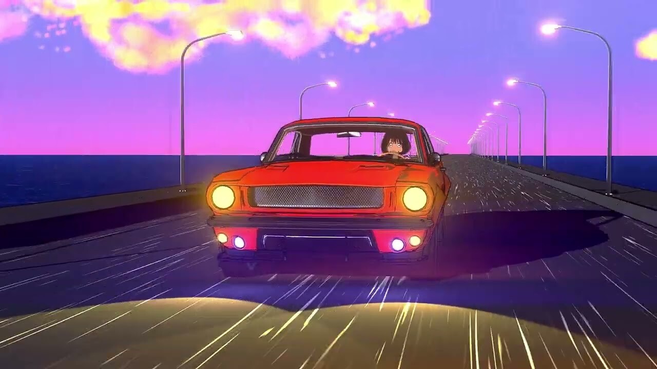 ArtStation - Anime Style Car Scene in Blender | Blender NPR | Gonreel ...