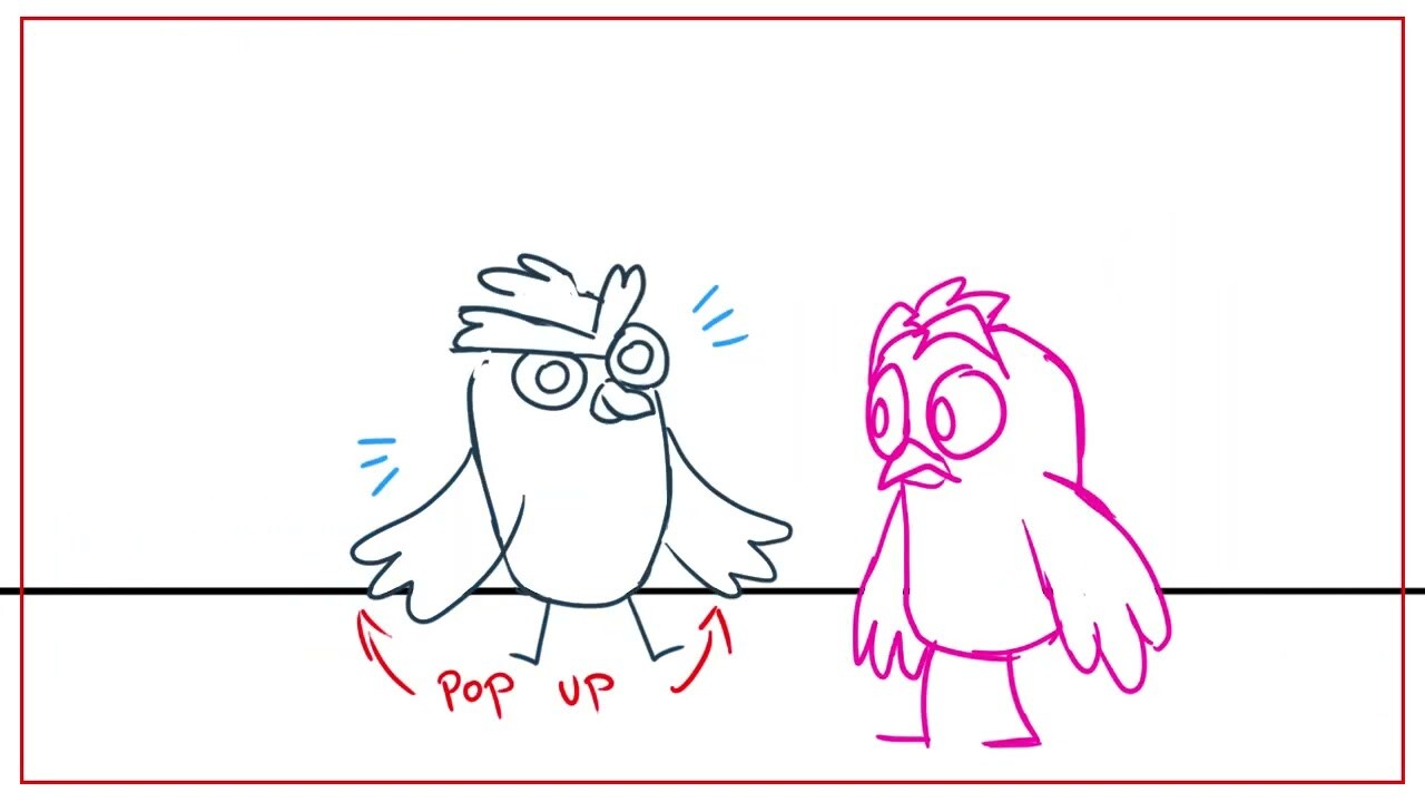 ArtStation - "Principle of Animation: Exaggeration" Storyboard (No ...