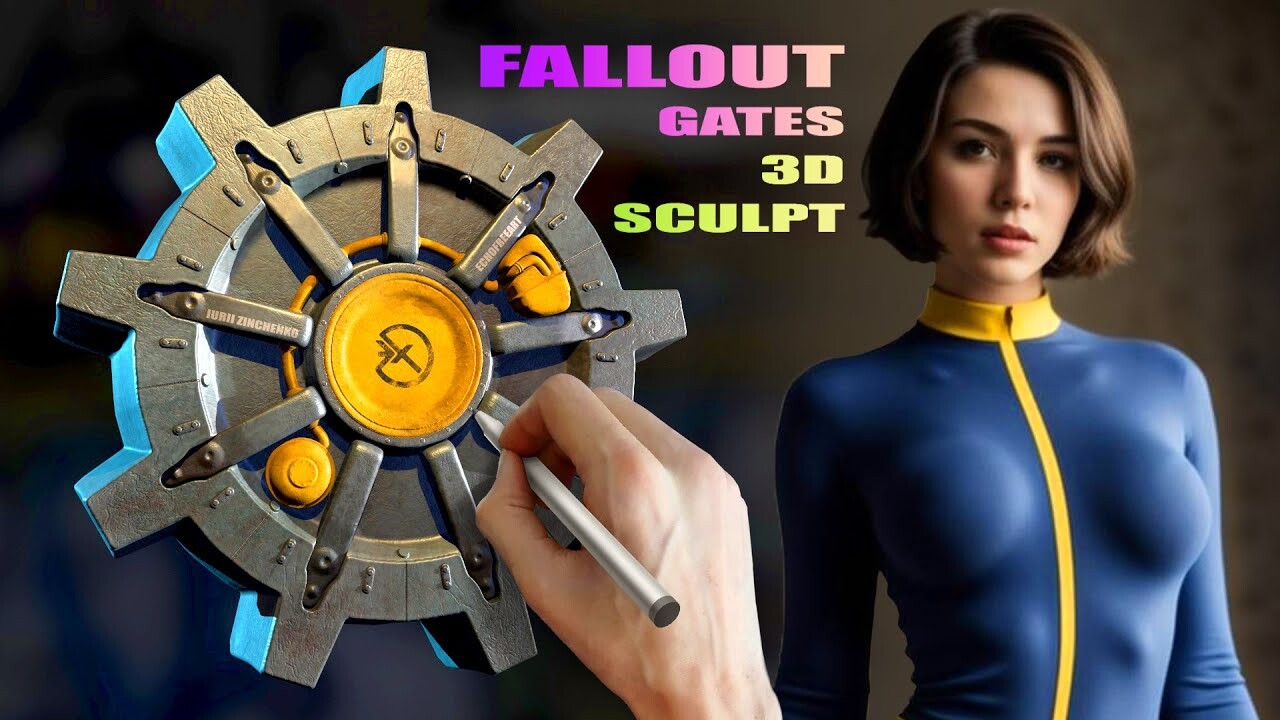 ArtStation - Fallout 4 Gates