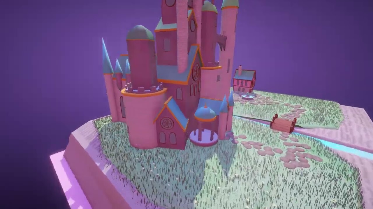 ArtStation - Enchanted Falls Kingdom