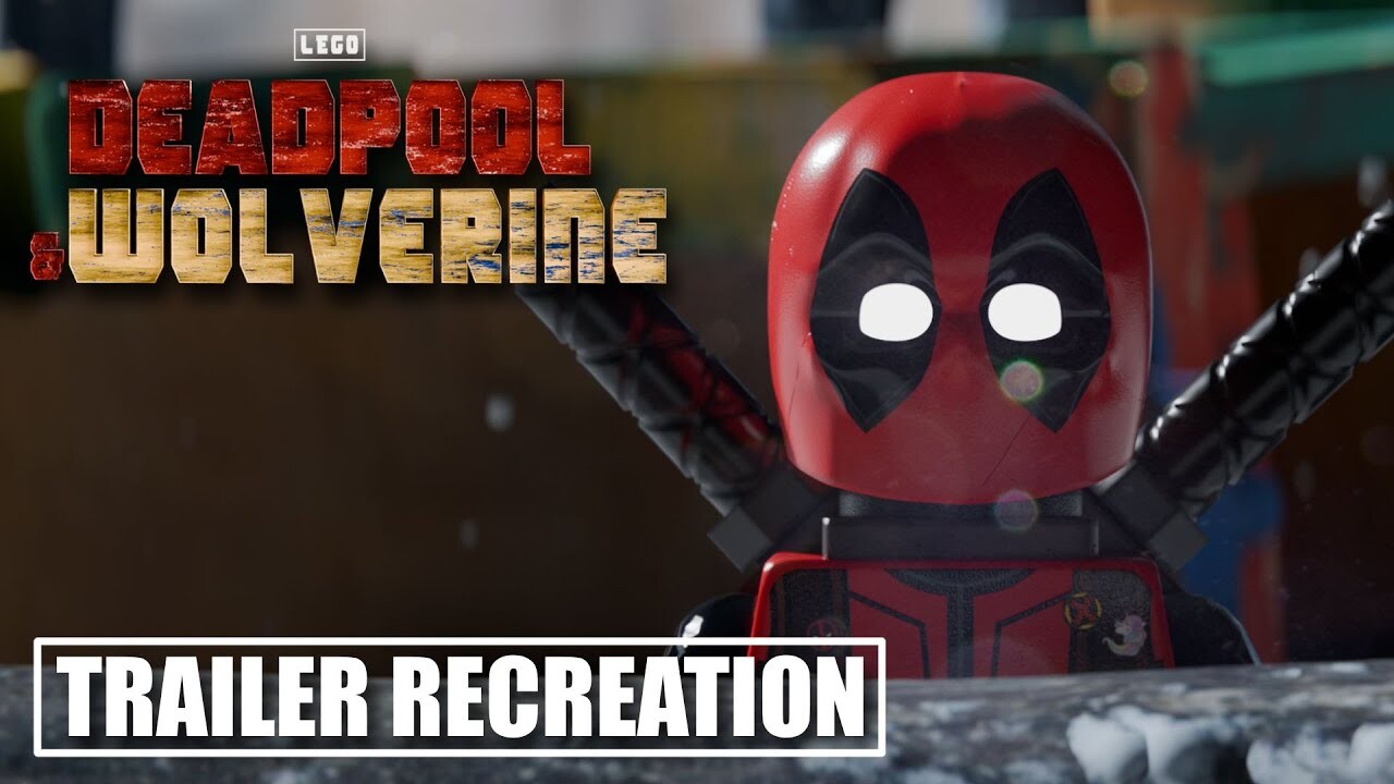 ArtStation - Deadpool & Wolverine Trailer Recreation in LEGO