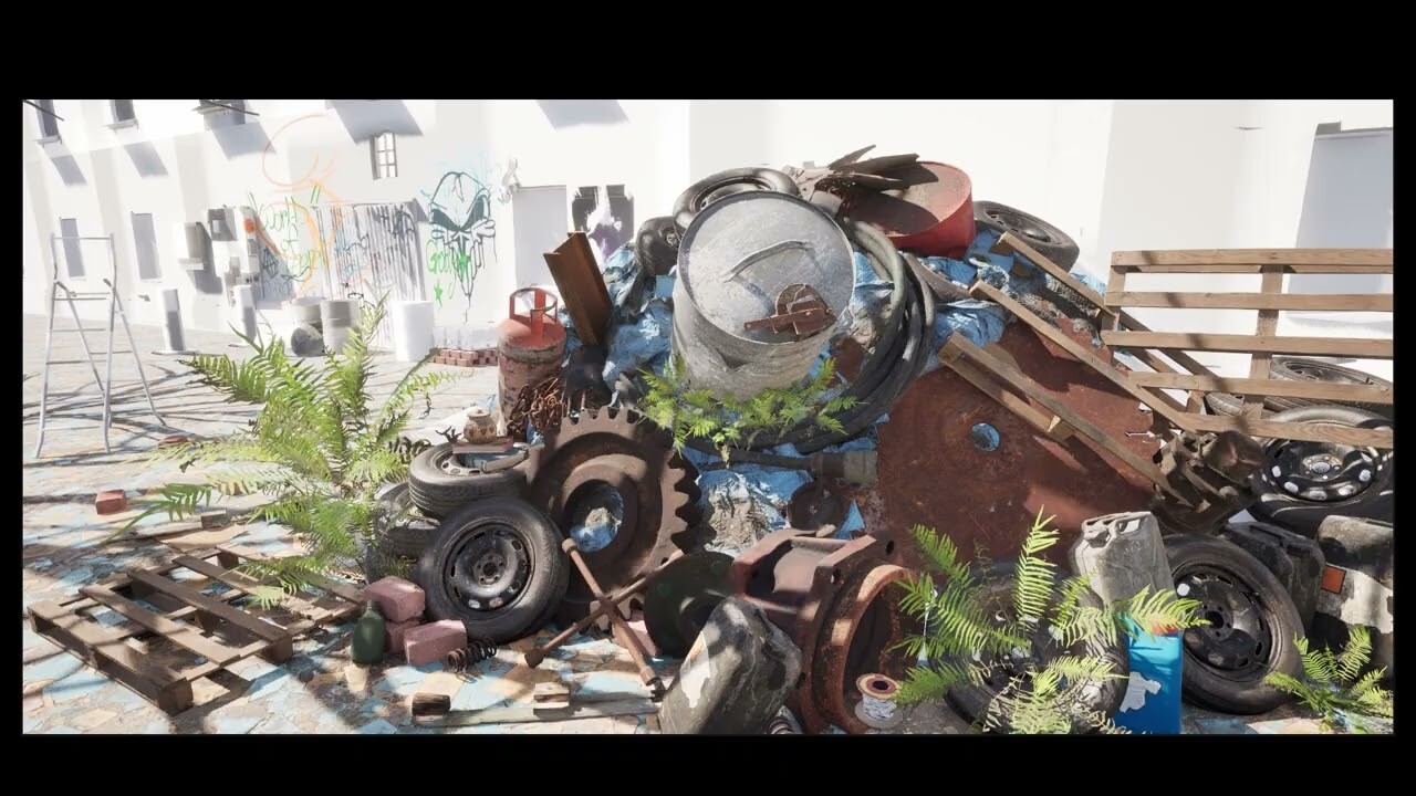 ArtStation - Junkyard Project