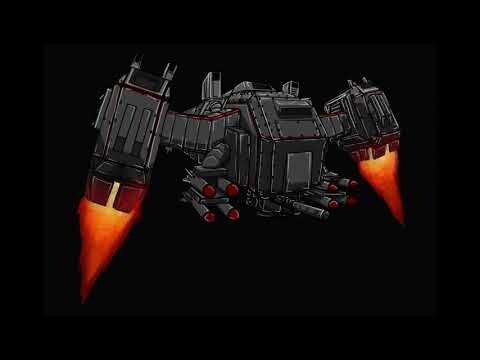 ArtStation - Helldivers 2 - Gunship (боевой корабль)