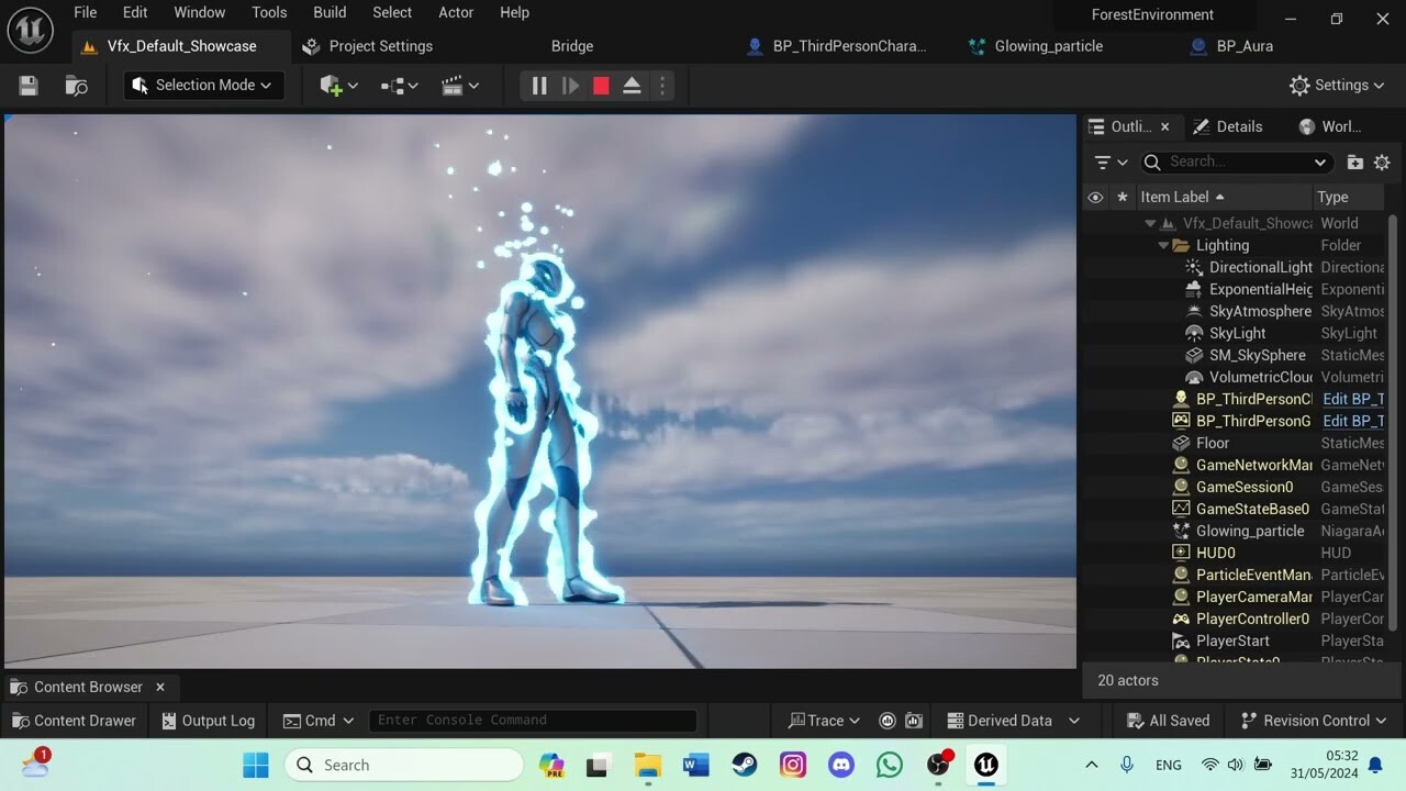 ArtStation - Character Aura Vfx - UE5