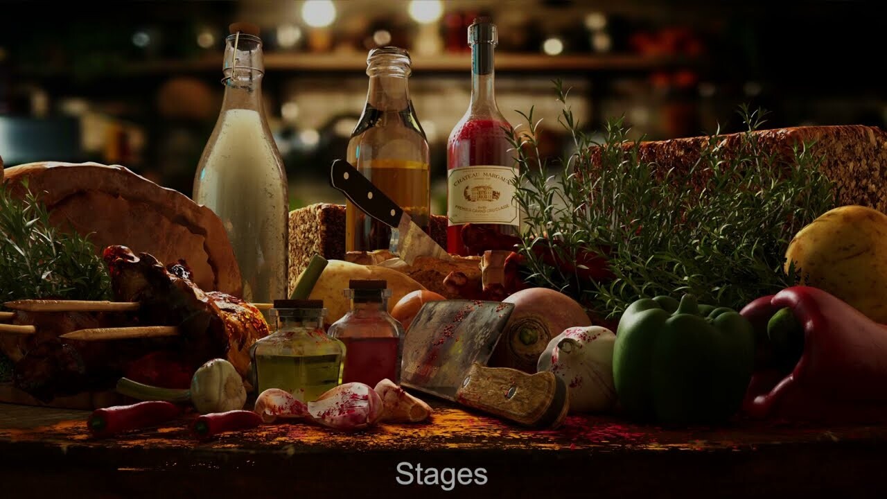 ArtStation - Culinary Magic: Creating Art with Fresh Ingredients ...