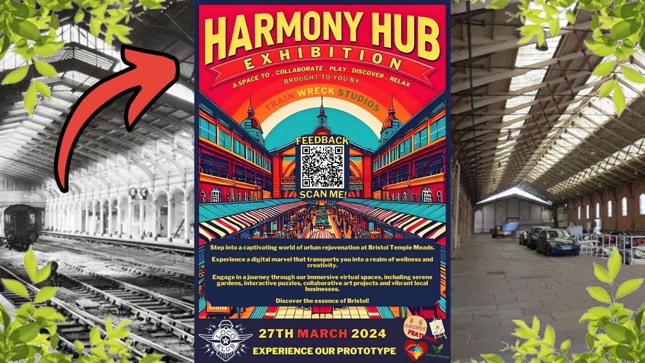 ArtStation - V3 - TWS Presents HarmonyHUB (Temple Meads Rejuvenation ...