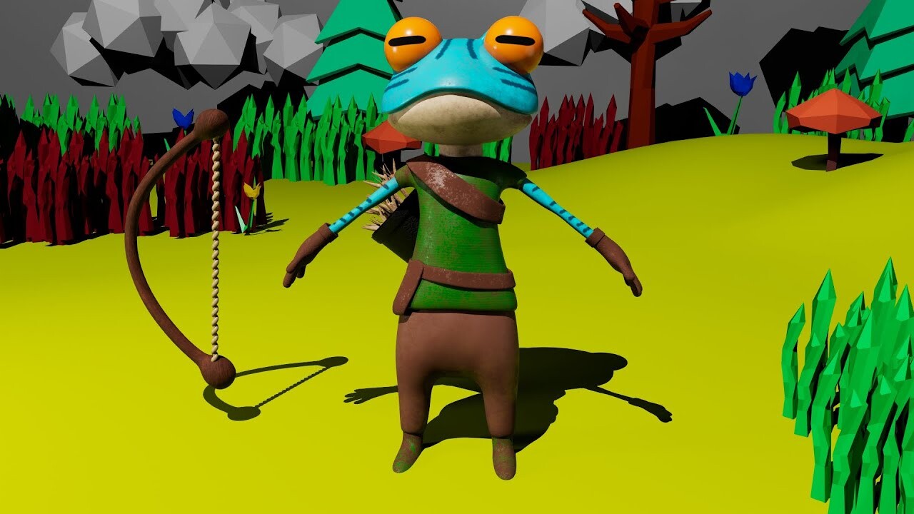 ArtStation - Archer Frog 2.0