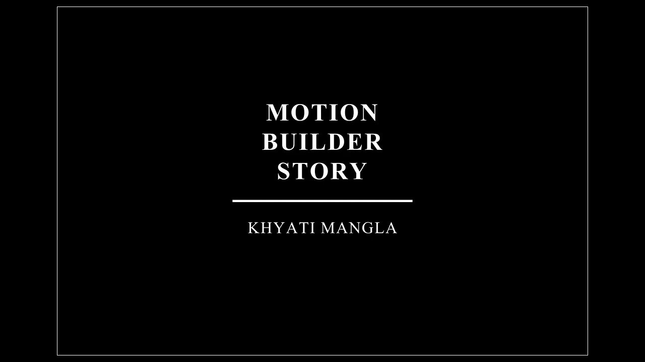ArtStation - Story Create in Motion Builder
