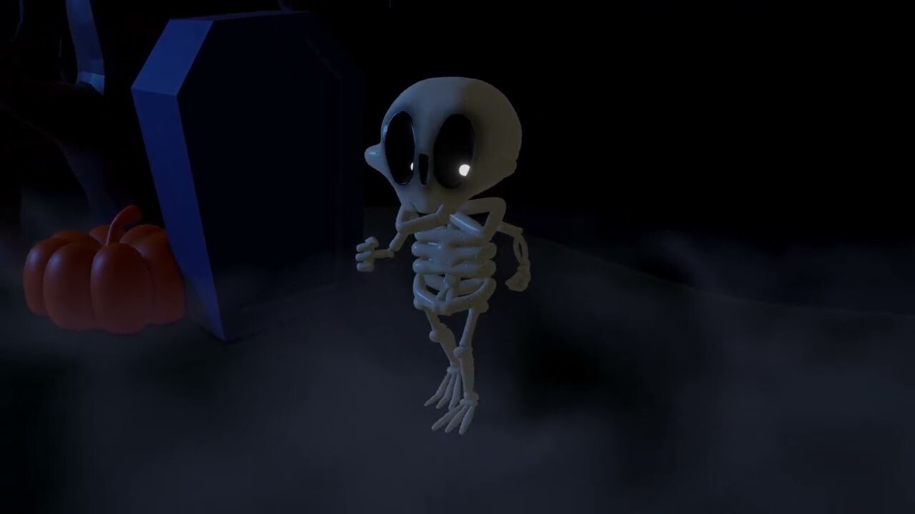 ArtStation - Spooky Scary Skeletons - 3D ANIMATION