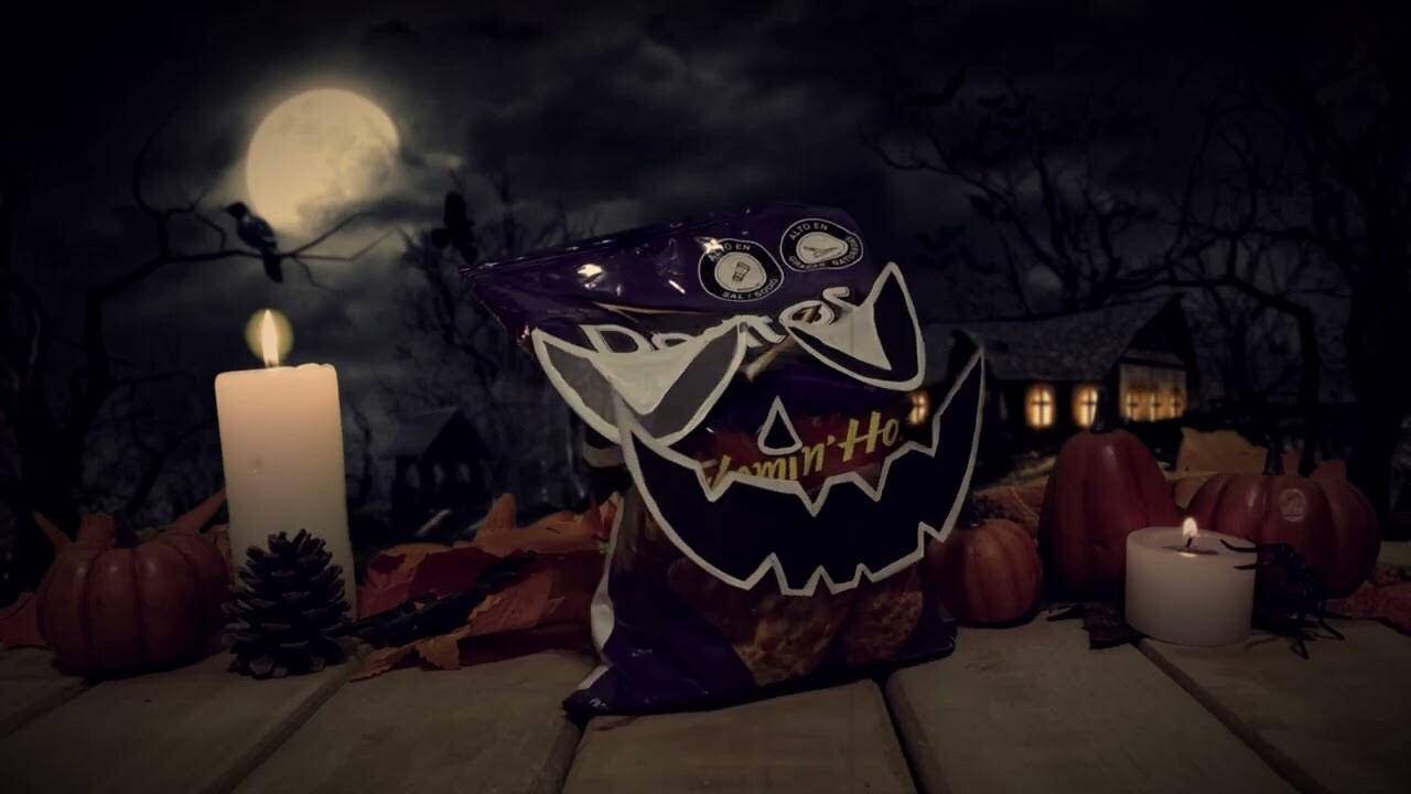 ArtStation - FOTOGRAFÍA DIGITAL - Doritos Flamin' hot especial Halloween