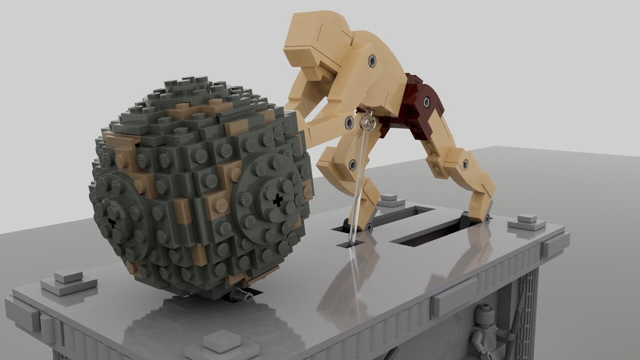 ArtStation - Technical Animation| Technical Rigging | LEGO Sysiphus