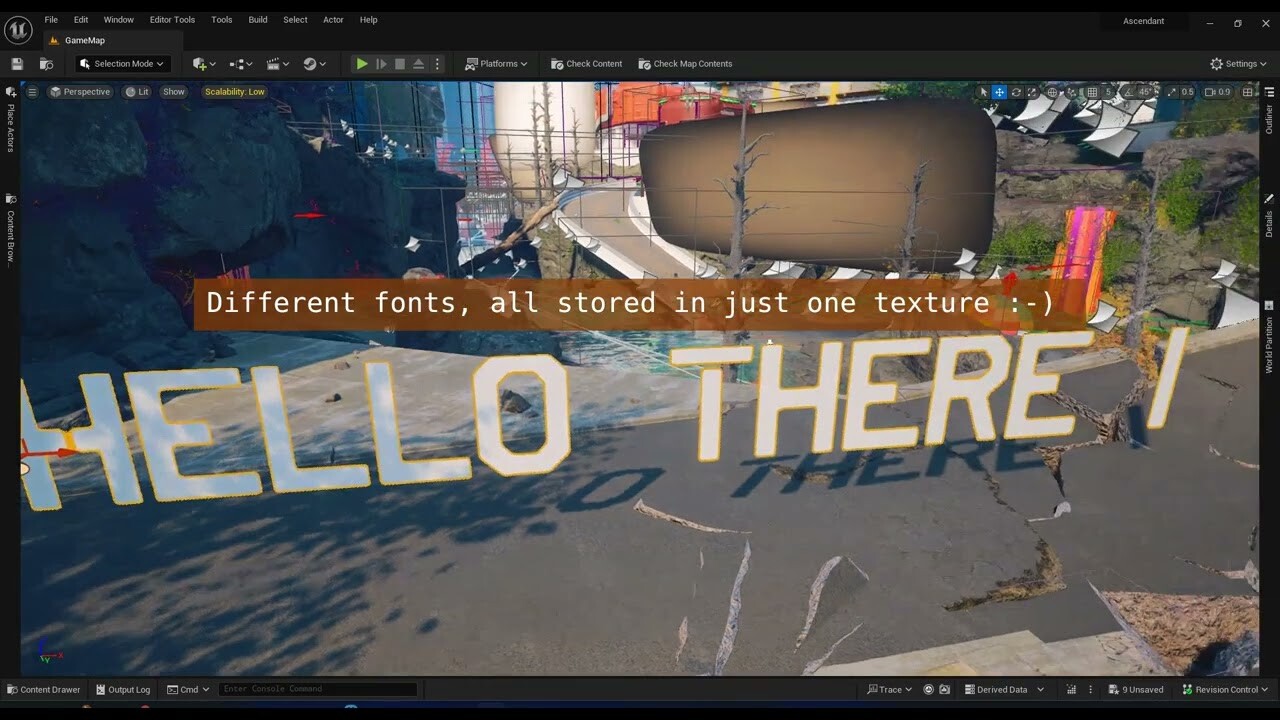 ArtStation - Procedural Text Actor