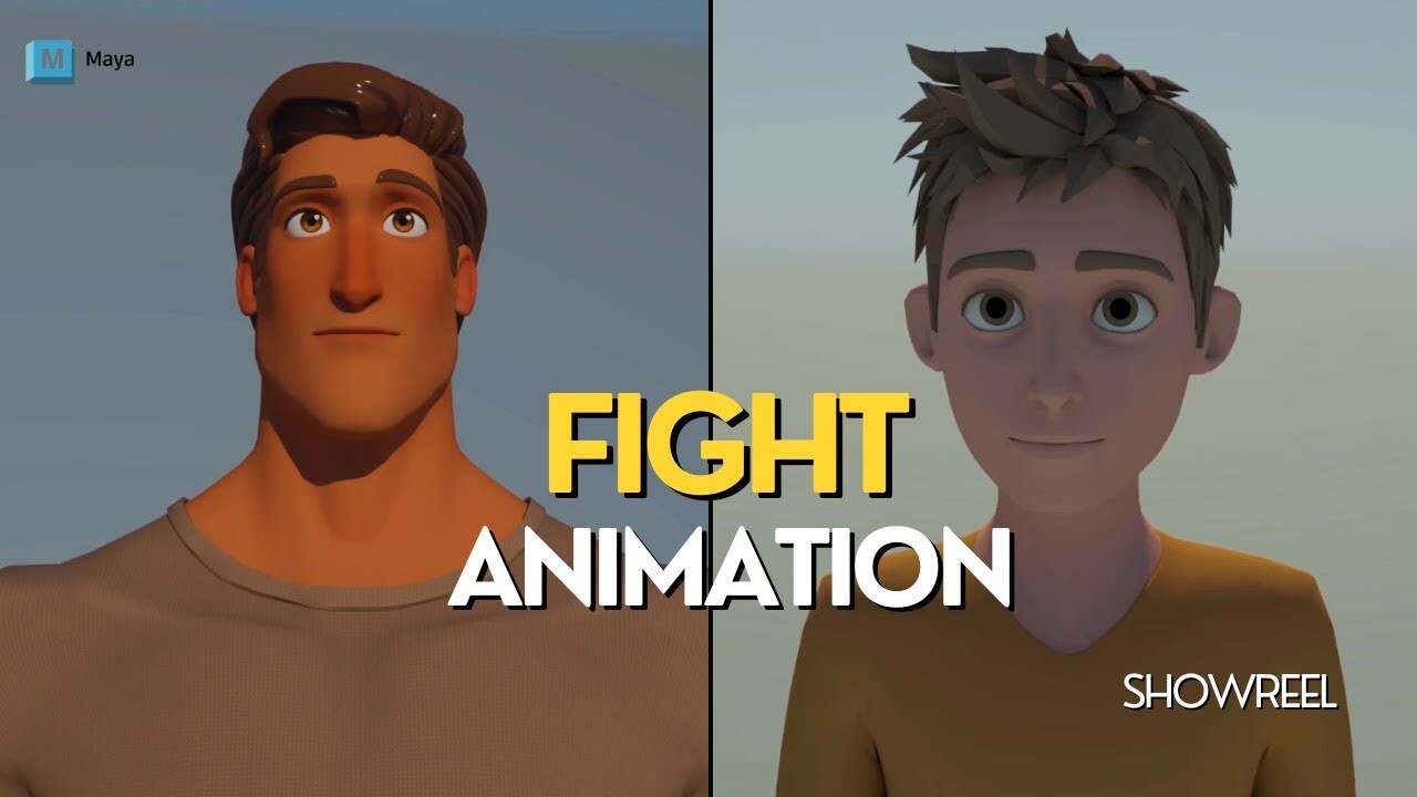 ArtStation - 3D Fight Animation