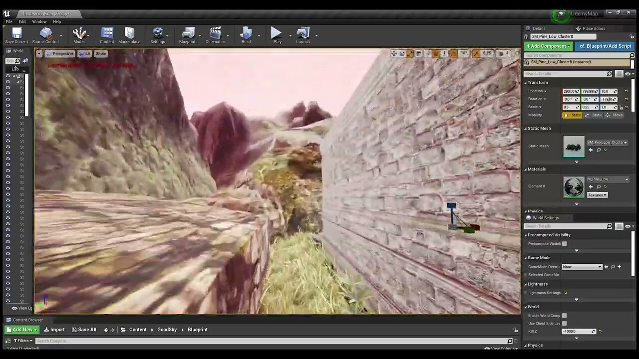 ArtStation - Unreal Engine Level Example
