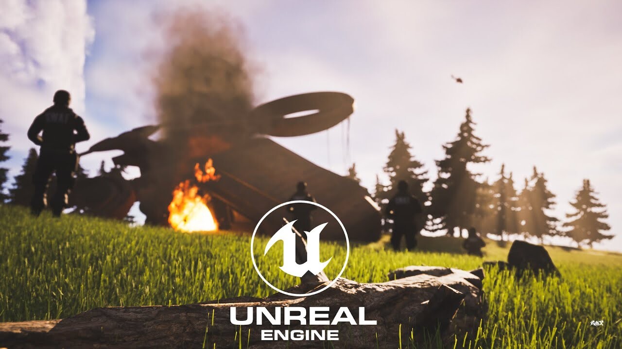 ArtStation - FALL- CINEMATIC SCENE IN UNREAL ENGINE 5