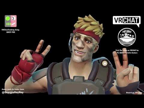 ArtStation - (VRCHAT) ARKIT VrcFaceTracking Fortnite Example