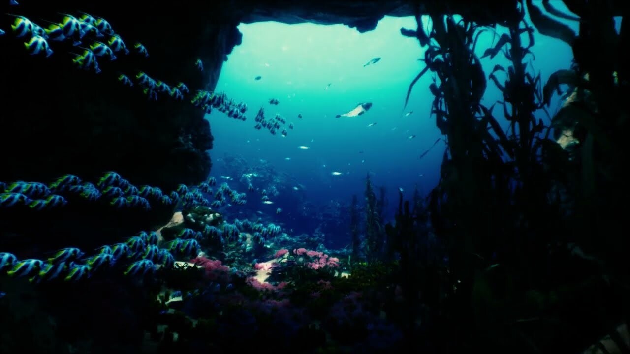 ArtStation - underwater sequence render unreal engine 5