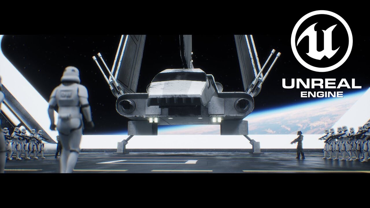 ArtStation - Star Wars Mini Cinematic Scene Unreal Engine 5